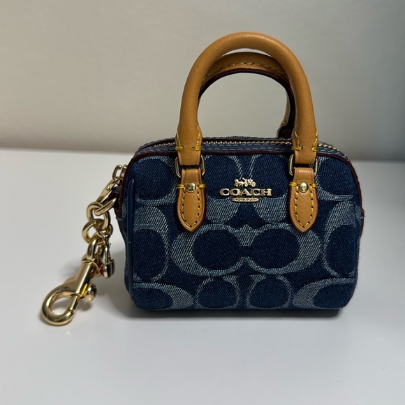 Coach | Accessories | Coach Mini Rowan Bag Charm | Poshmark